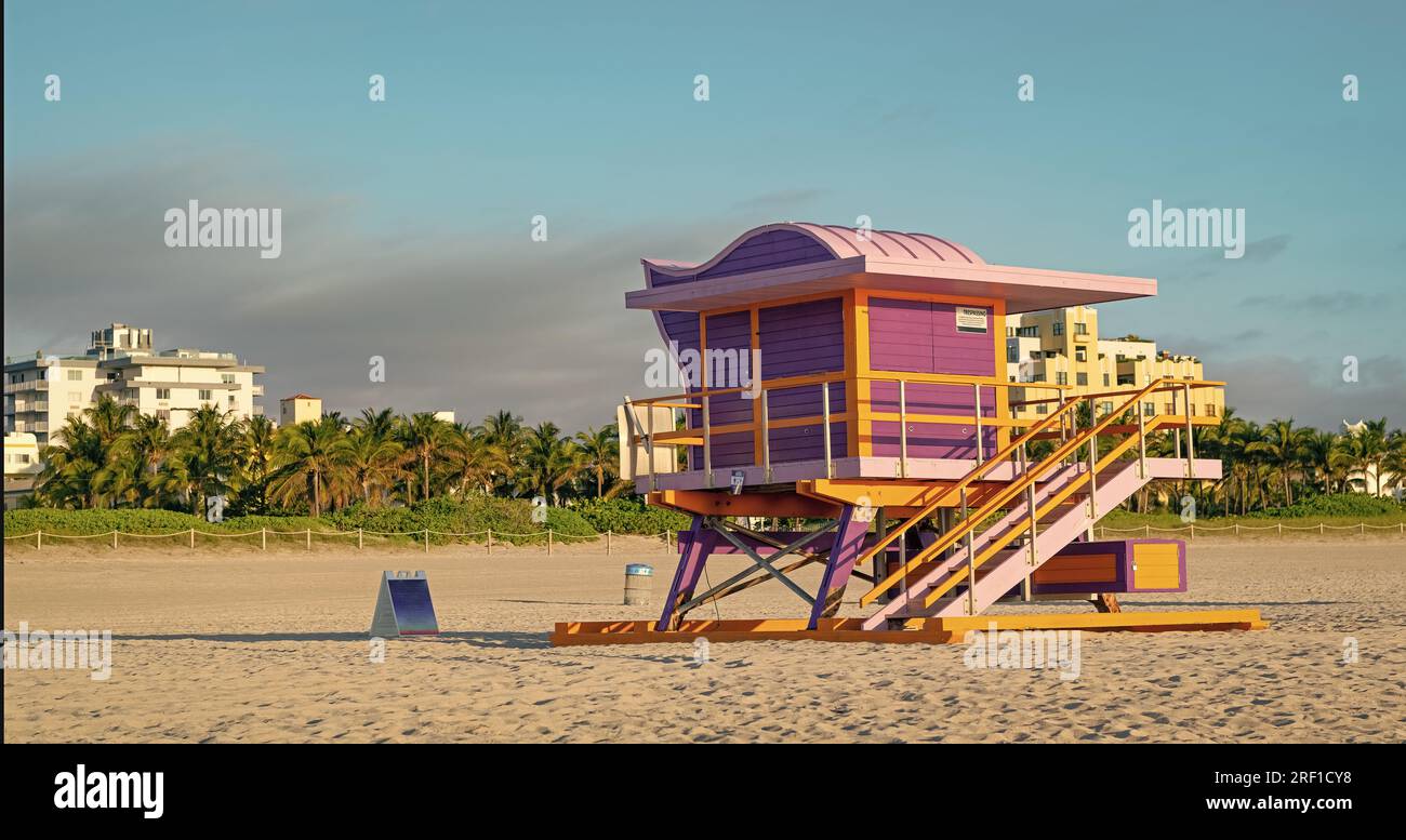 lifeguard at miami beach vacation. photo of lifeguard at miami beach ...