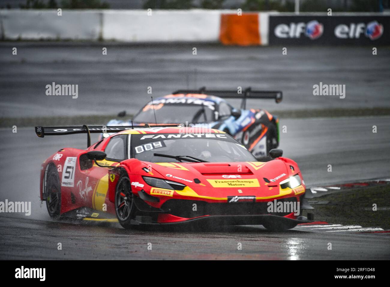 Nurbur, Germany. 30th July, 2023. Francorchamps Motors Alessio Rovera ...