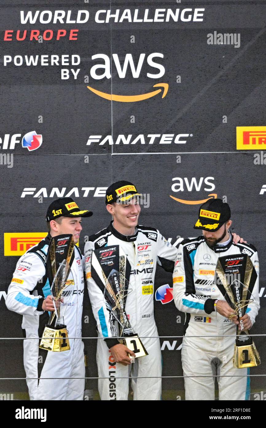 Nurbur, Germany. 30th July, 2023. Raffaele Marciello, Timur ...