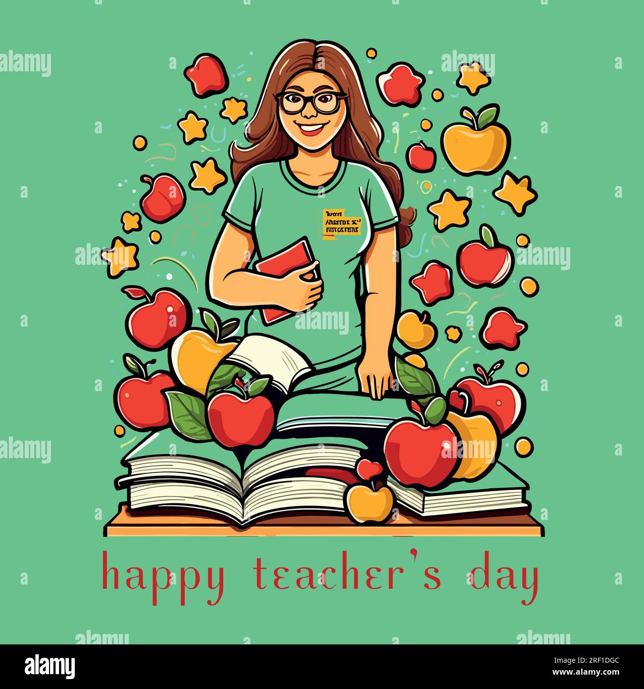 Free vector teachers day concept Stock Vector Image & Art - Alamy