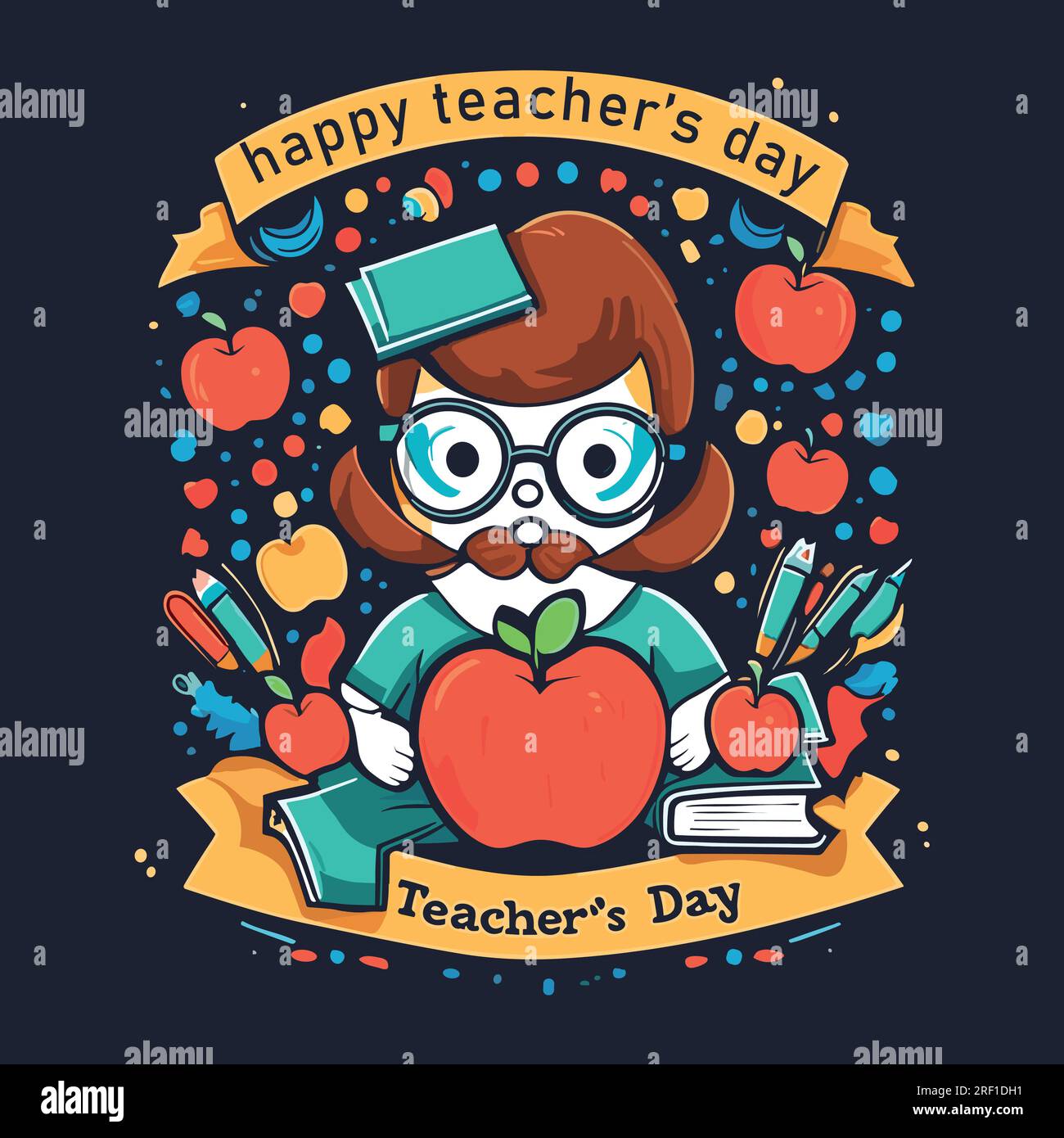 Free vector teachers day concept Stock Vector Image & Art - Alamy