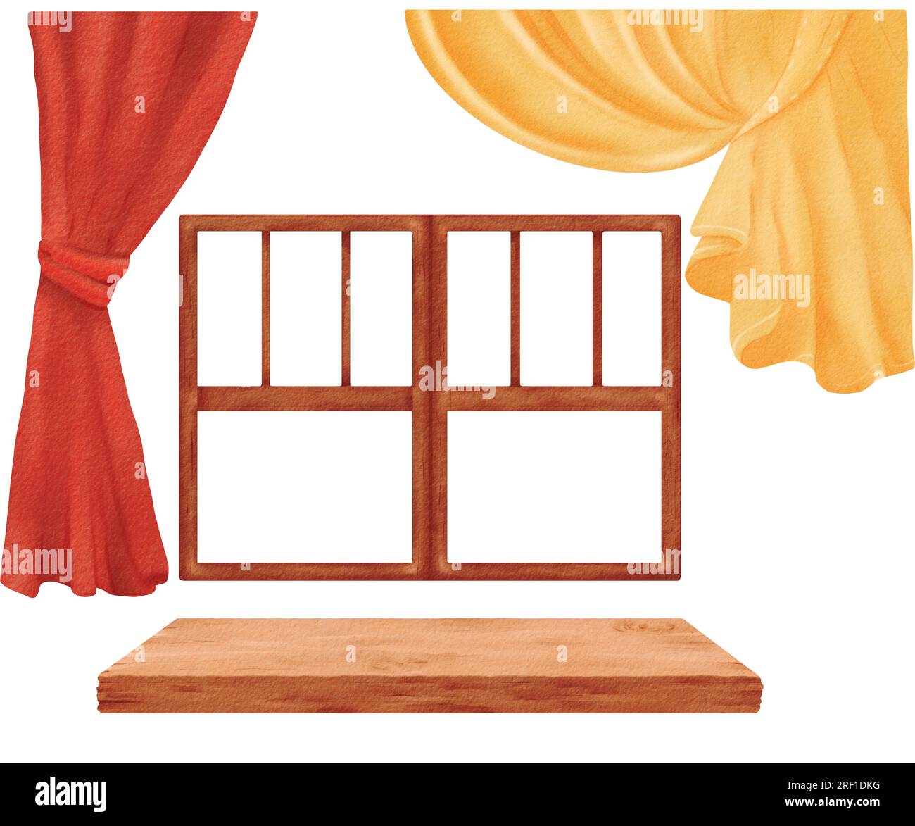 Wood window cover Cut Out Stock Images & Pictures - Alamy