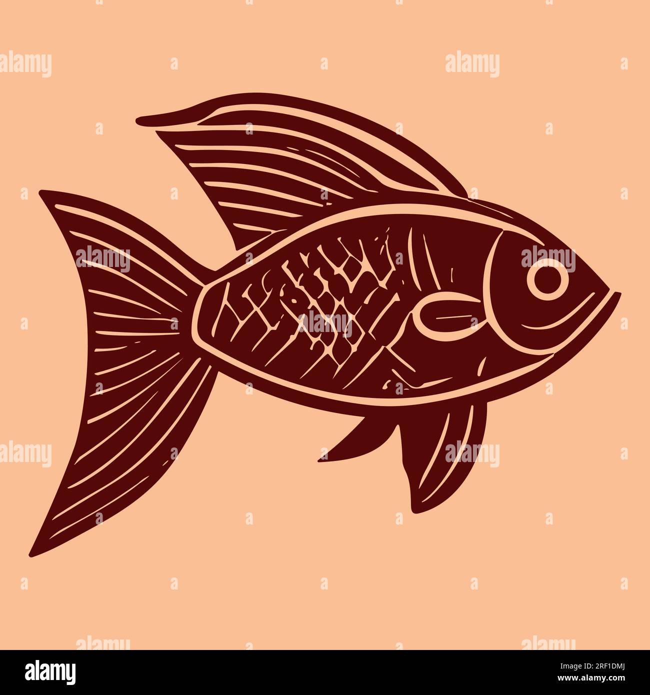 Vintage ocean fish hi-res stock photography and images - Alamy