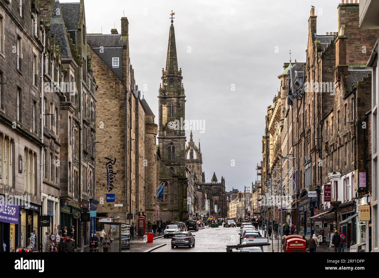 Edinburgh’s Royal Mile, the most famous and iconic street of the city ...