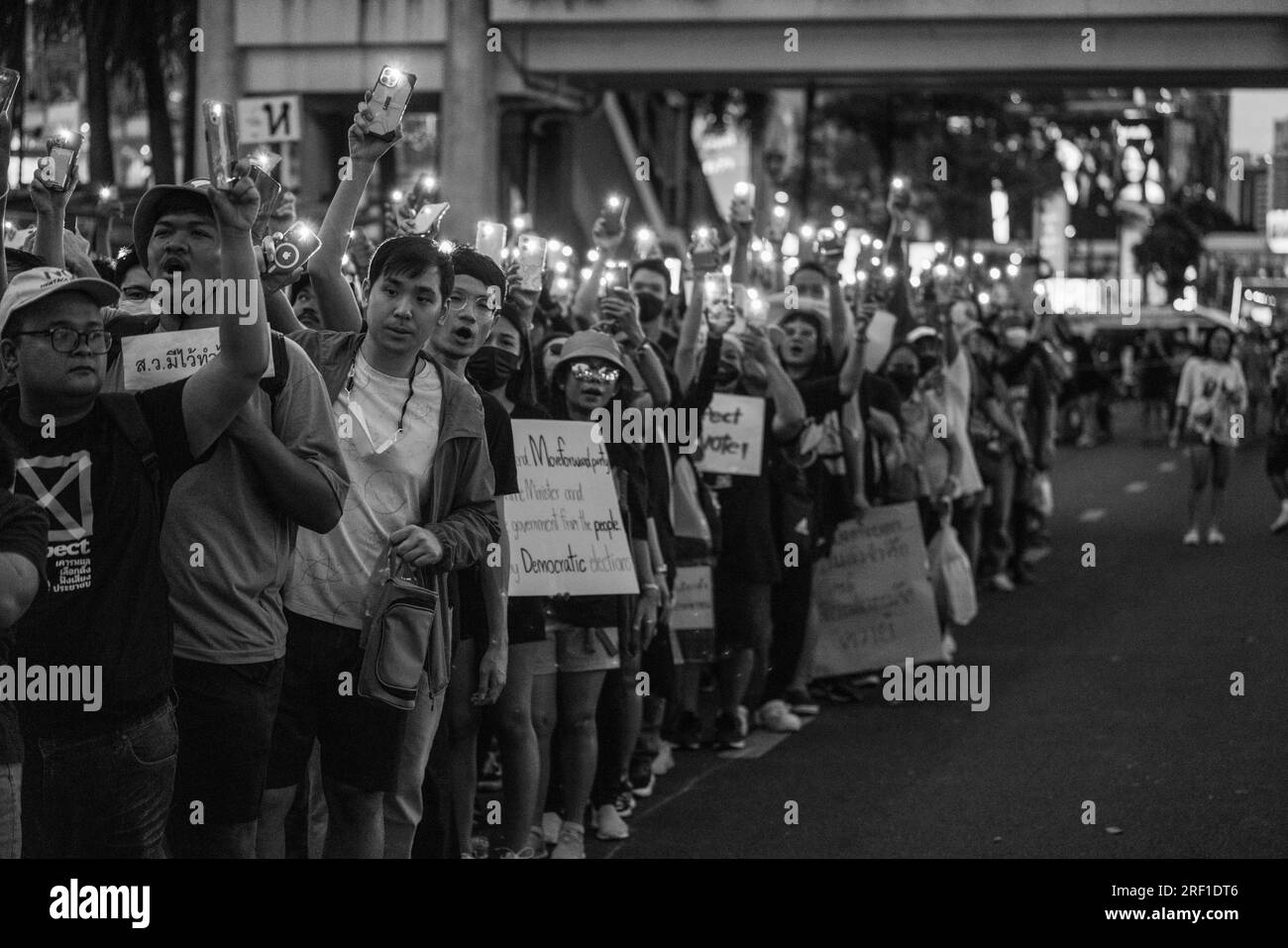 Political Protests in Bangkok Stock Photo - Alamy