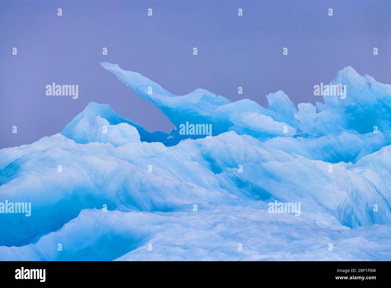 Iceberg from a glacier with beautiful color Stock Photo - Alamy