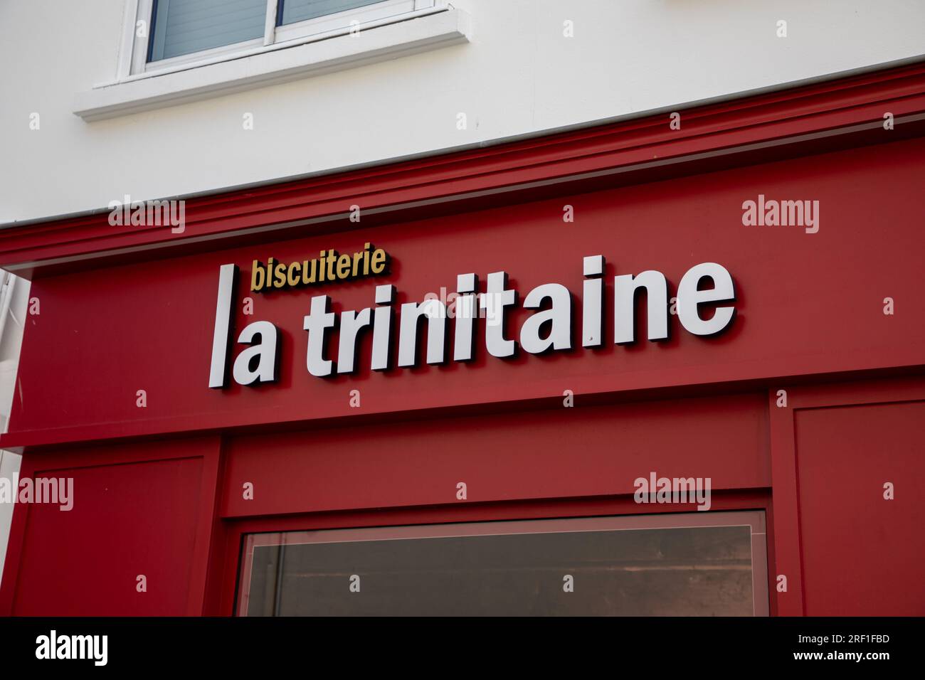 Pornic , France - 07 28 2023 : La Trinitaine logo brand and text sign ...