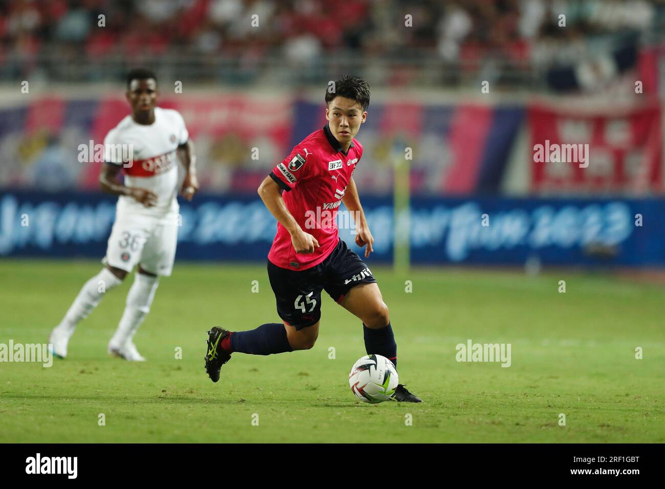 Osaka, Japan. 28th July, 2023. Hayato Okuda (Cerezo) Football/Soccer ...