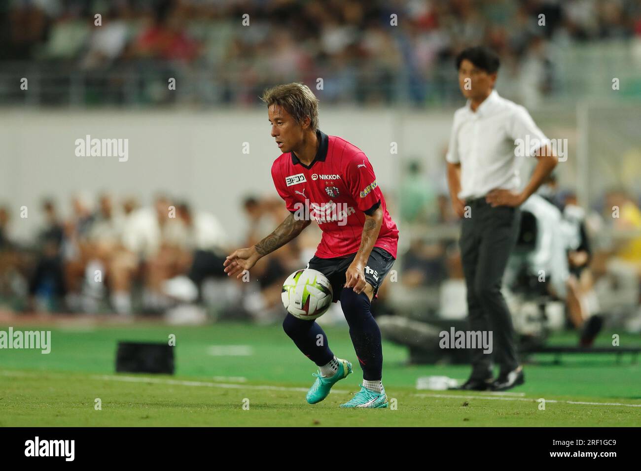 Osaka, Japan. 28th July, 2023. Riku Matsuda (Cerezo) Football/Soccer ...