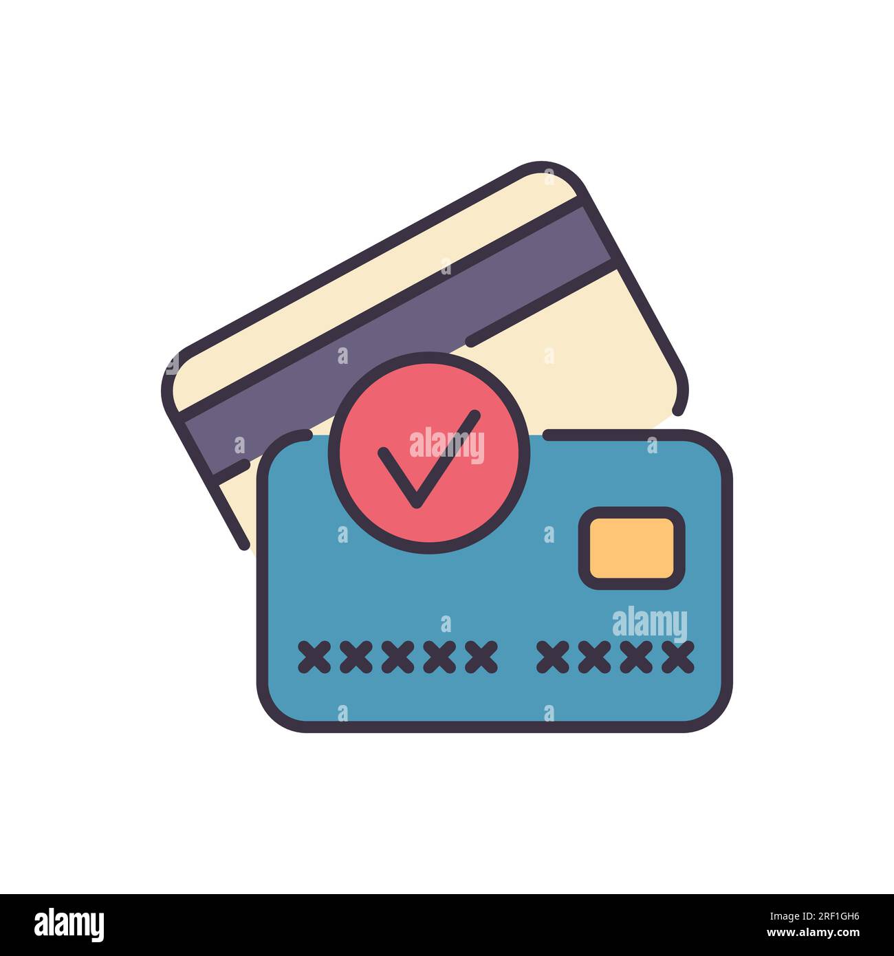 Credit card related vector icon Stock Vector Image & Art - Alamy