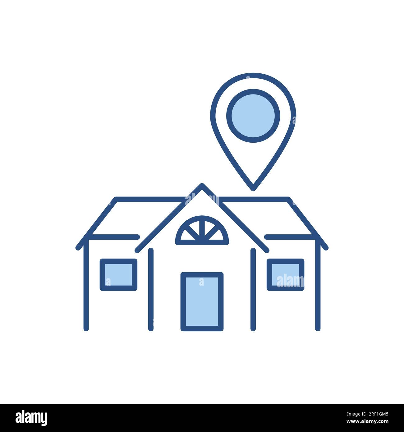 Stay Home related vector icon Stock Vector Image & Art - Alamy