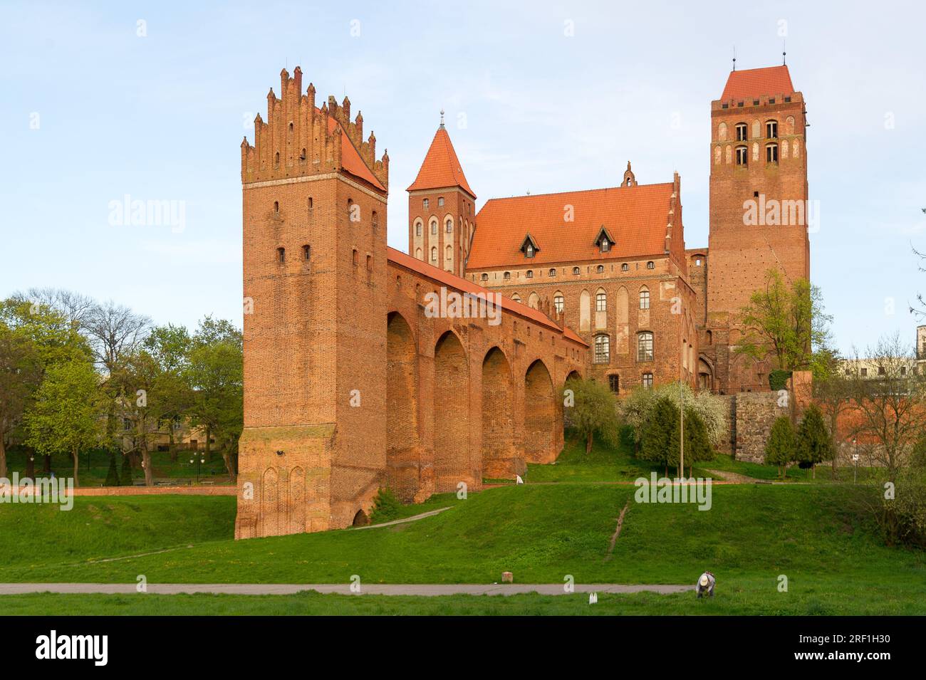Brick Gothic gdanisko (dansker) of Brick Gothic castle a chapter house ...