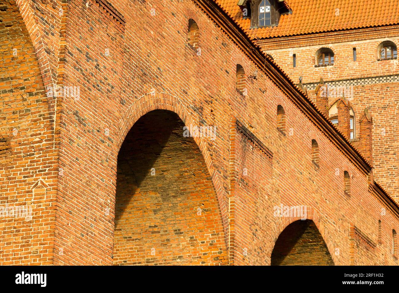 Brick Gothic gdanisko (dansker) of Brick Gothic castle a chapter house ...