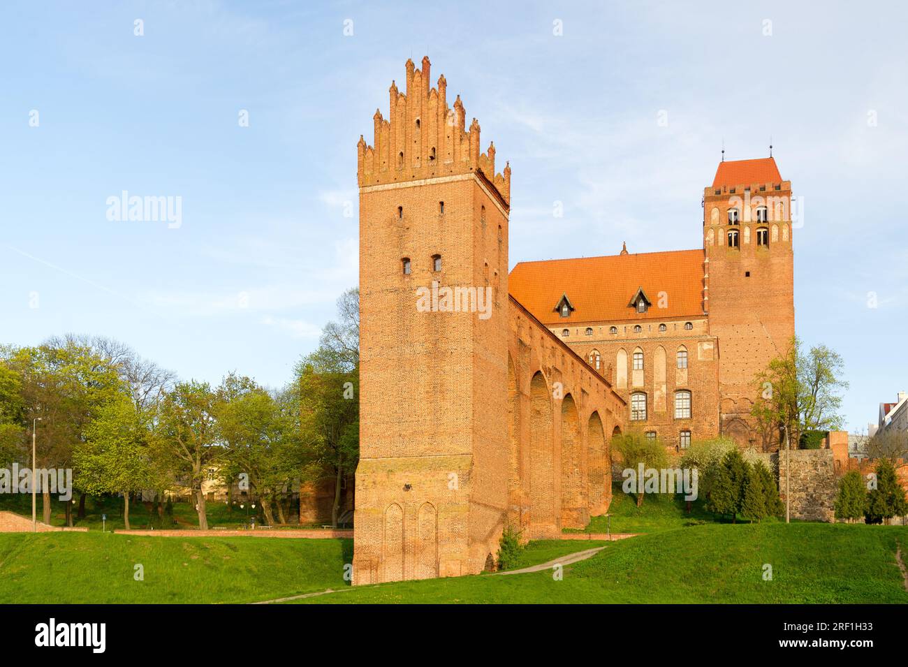 Brick Gothic gdanisko (dansker) of Brick Gothic castle a chapter house ...
