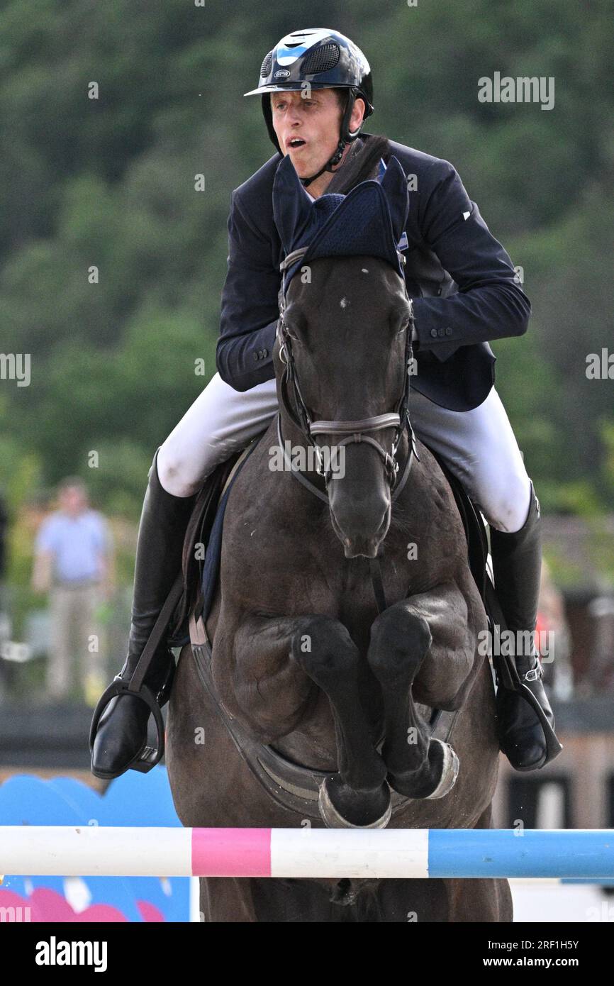 Prague, Czech Republic. 28th July, 2023. Robin Muhr of Israel competes ...