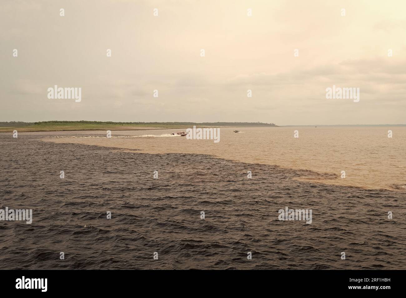 nature waterscape as travel destination, confluence. nature waterscape ...