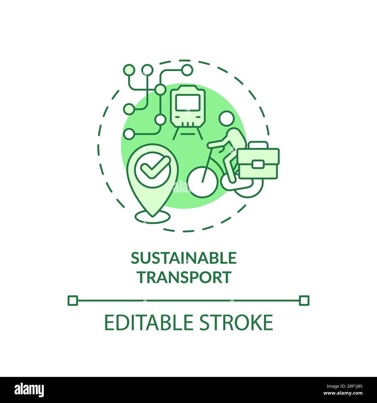 Energy efficient transport Stock Vector Images - Alamy