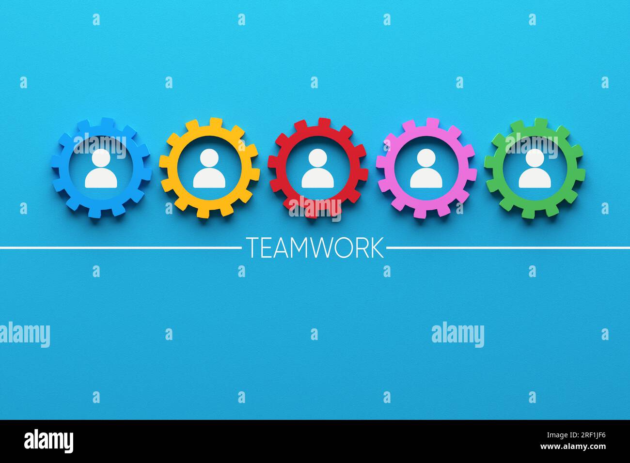 Teamwork, cooperation, togetherness and partnership concept. Employee ...