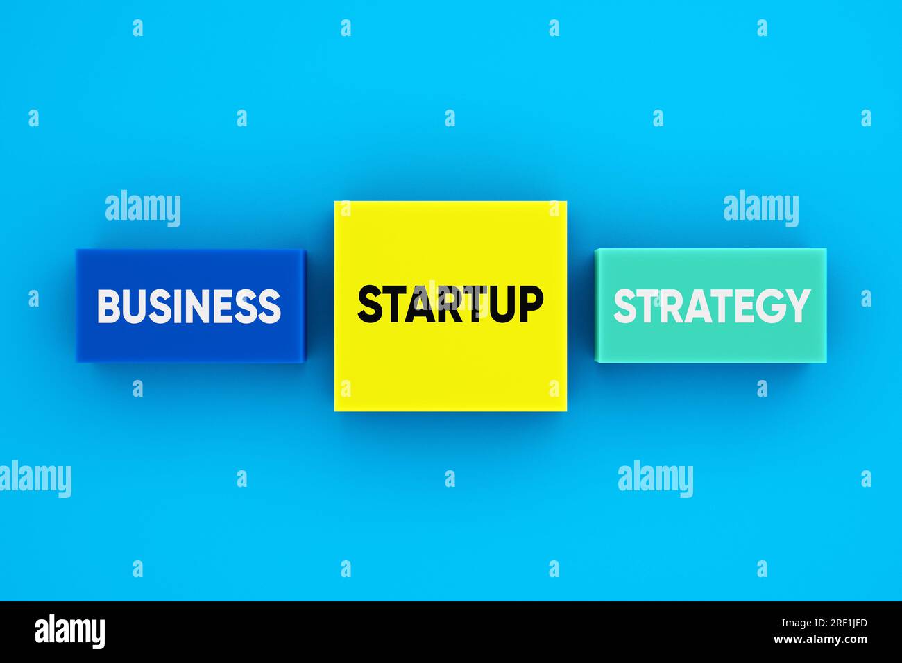 Starting a successful business and startup strategy concept. The ...