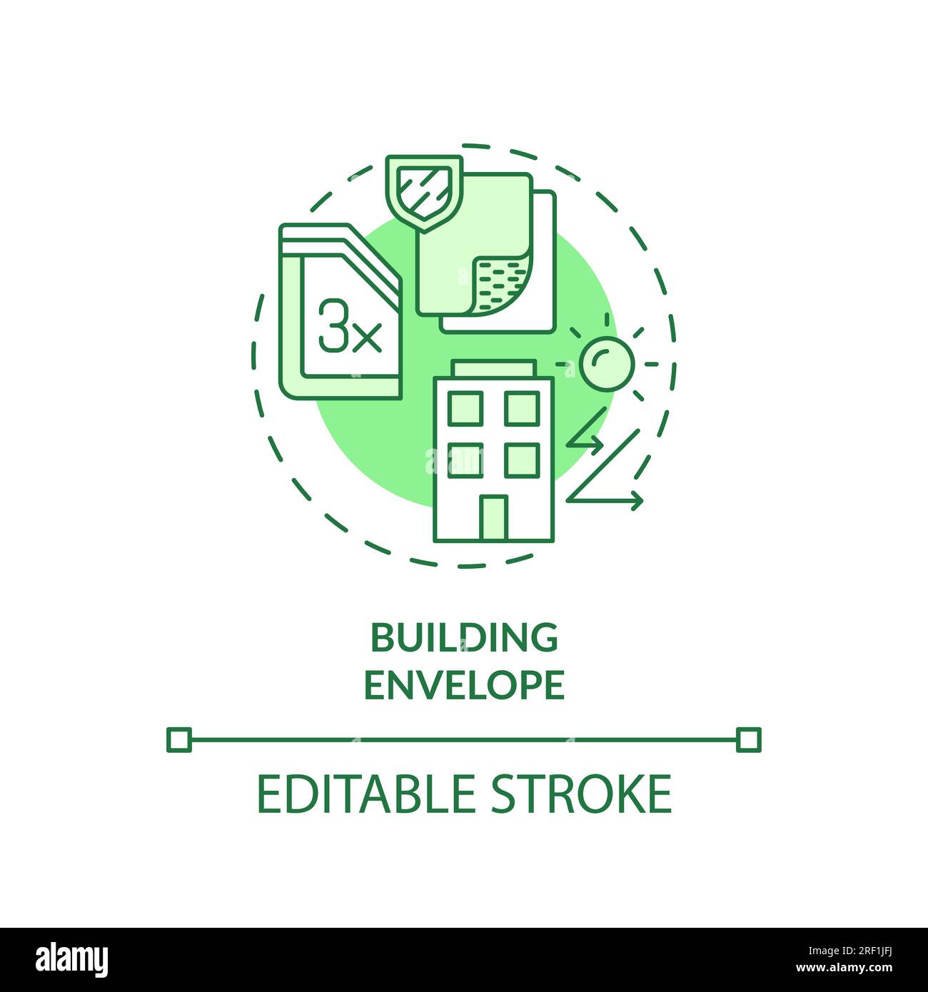 Sustainable building material Stock Vector Images - Alamy