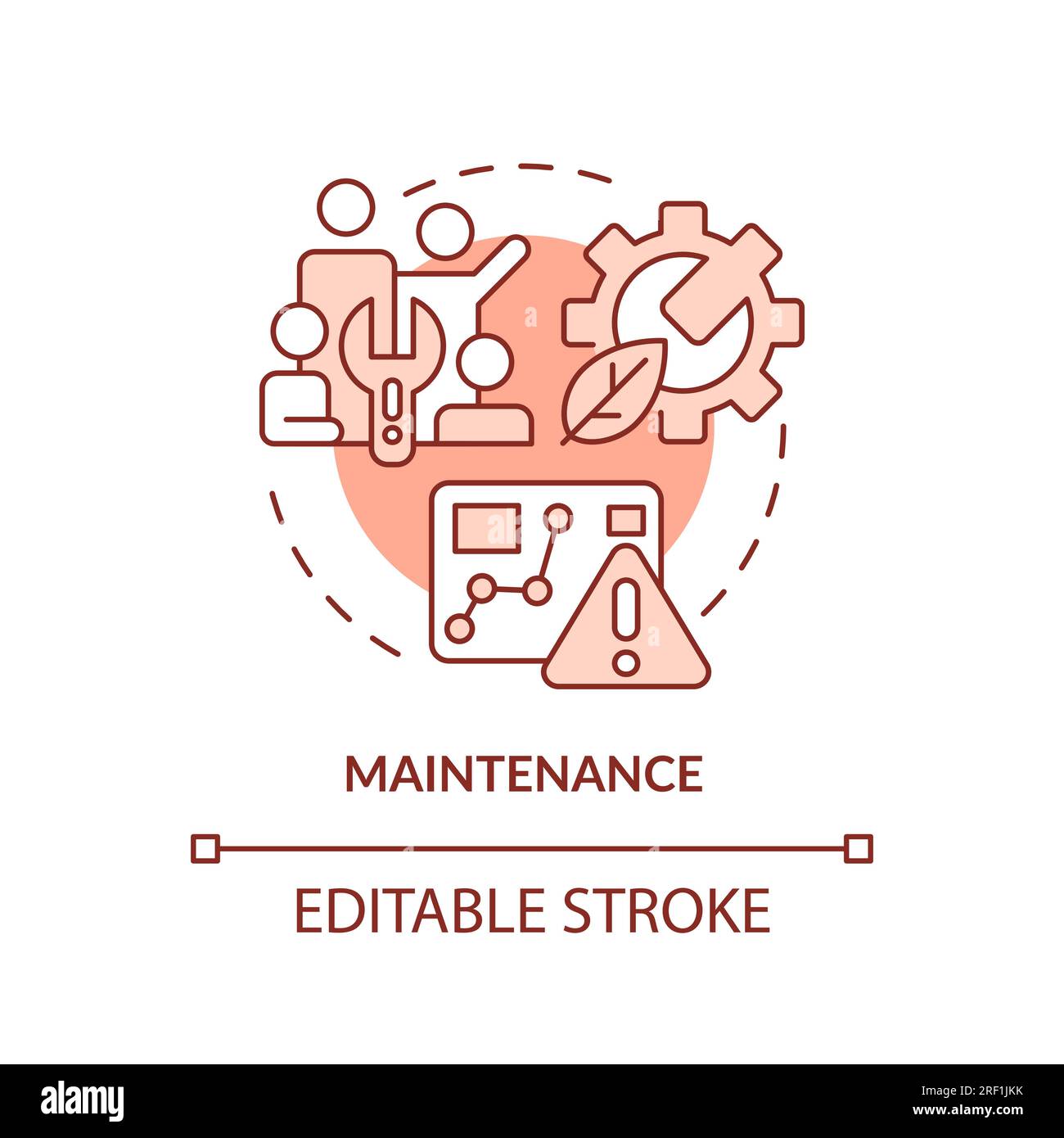 Maintenance sustainability Stock Vector Images - Alamy