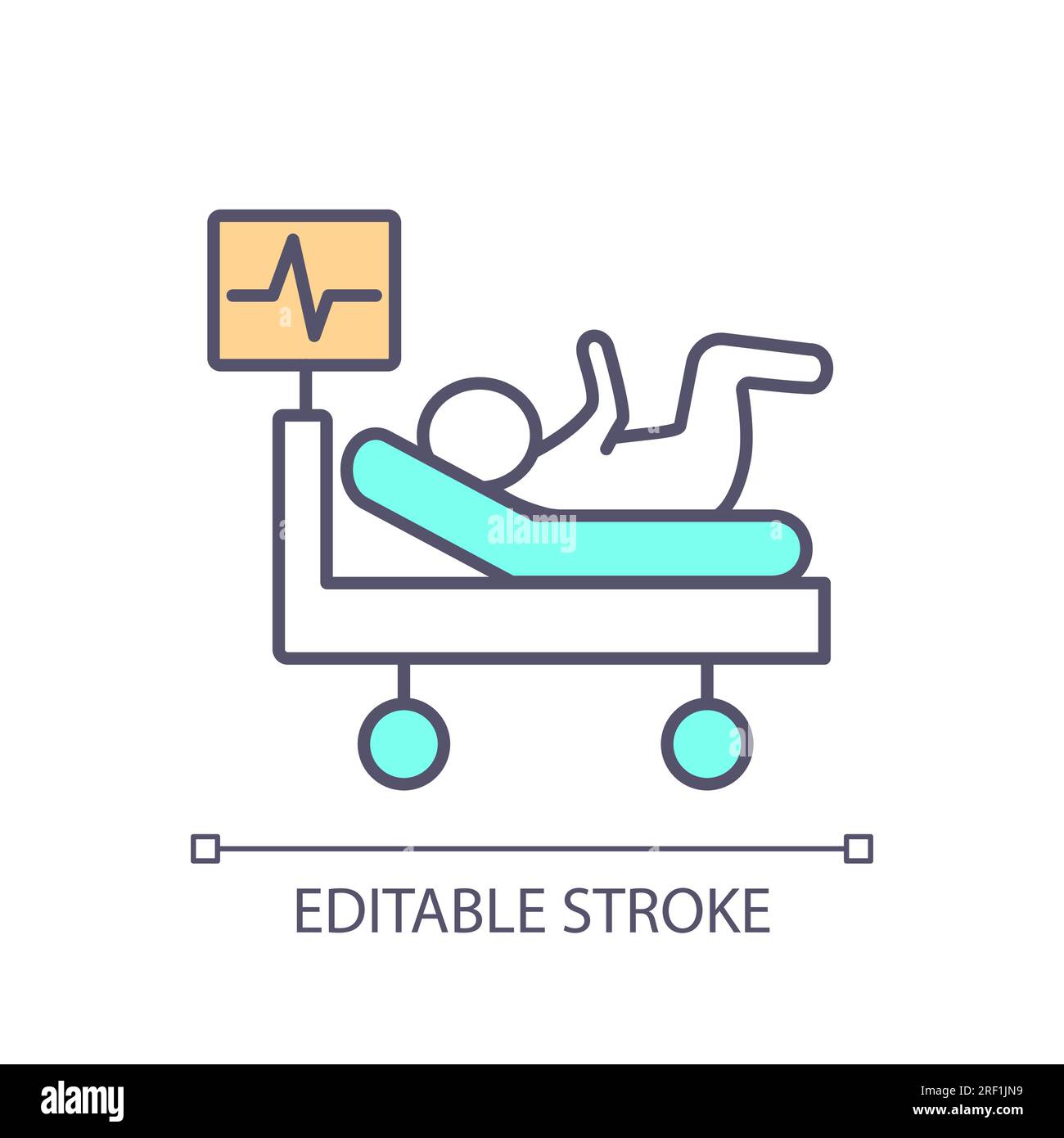 Pediatric cardiology RGB color icon Stock Vector Image & Art - Alamy