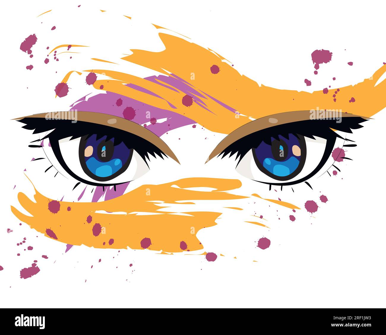 Pair Of Human Eyes Clip Art