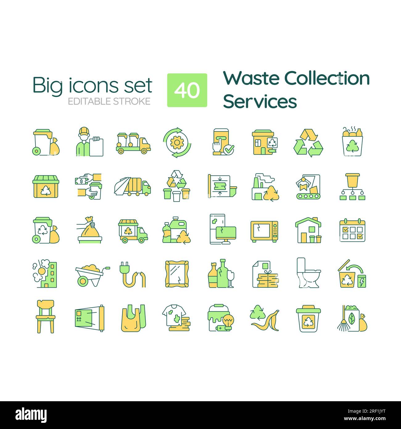 Garbage collection company Stock Vector Images - Alamy