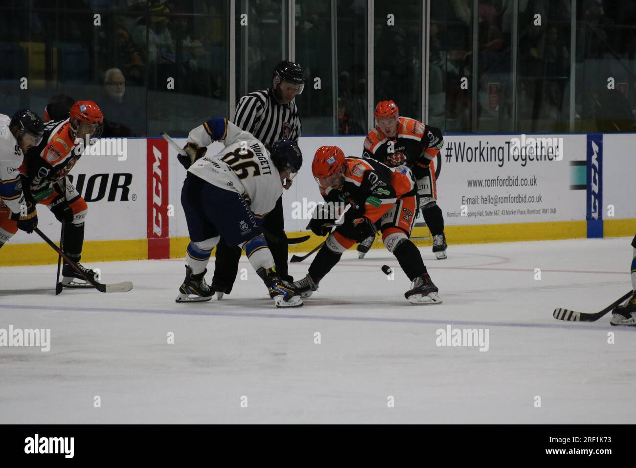 Local ice hockey game Stock Photo - Alamy