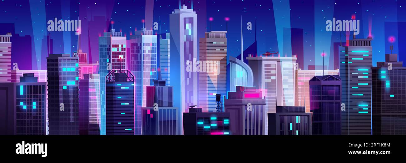 Cartoon Skyline New York Skyline Crop' Art Print Avery Tillmon