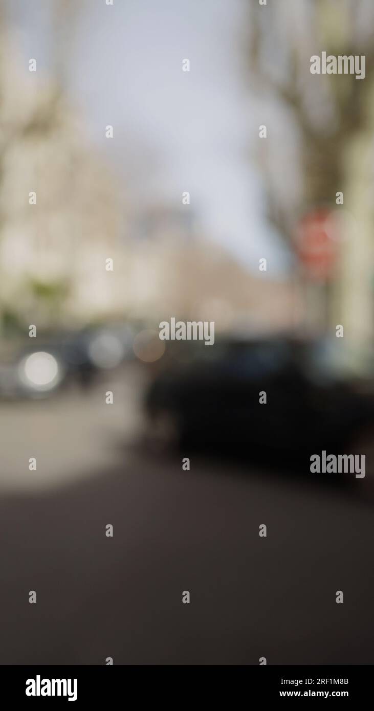 Blurred background of city streets of Nice for backdrop, blurred ...