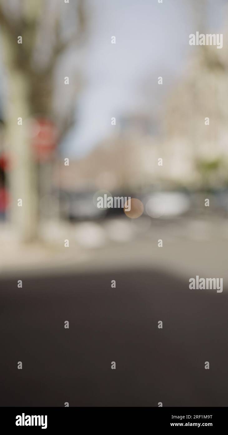 Blurred background of city streets of Nice for backdrop, blurred ...