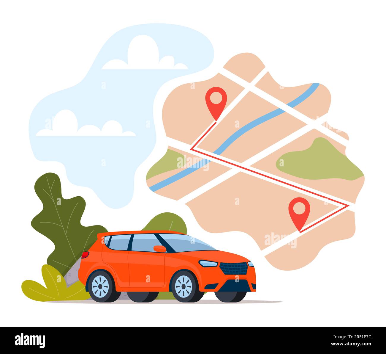 Vehicle control points Stock Vector Images - Alamy
