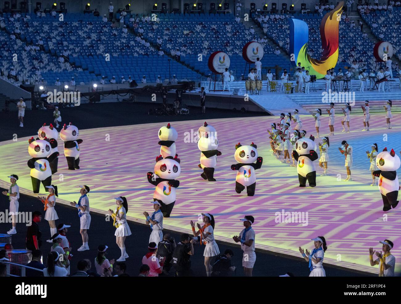 The opening ceremony of the Chengdu FISU World University Games kicks ...