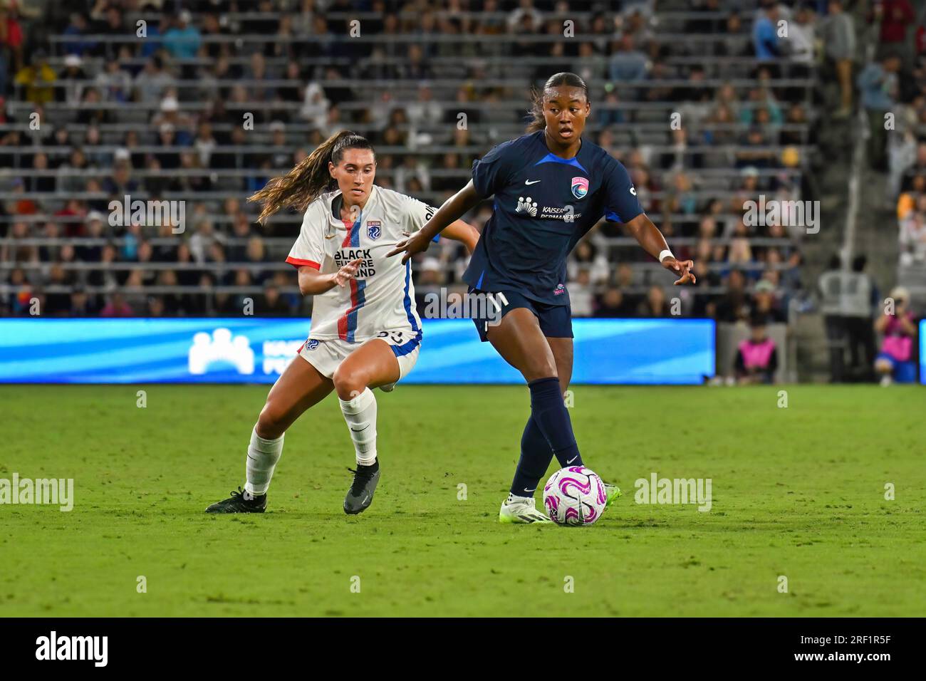San Diego, California, USA. 24th June, 2023. San Diego Wave FC forward ...