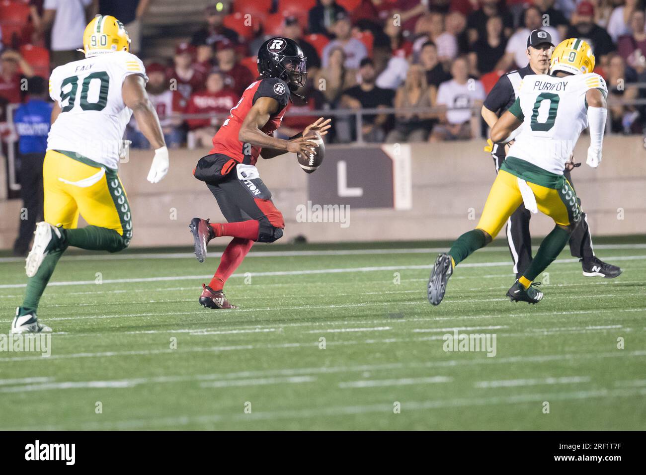 Ottawa, Canada. 30th June, 2023. Ottawa Redblacks quarterback Tyrie ...