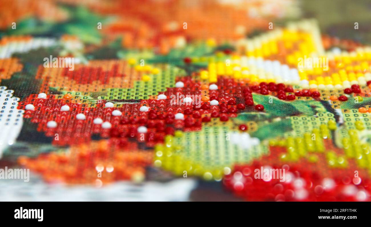 Multicolored Diamond Strases and Manual Fixer for handmade process of ...