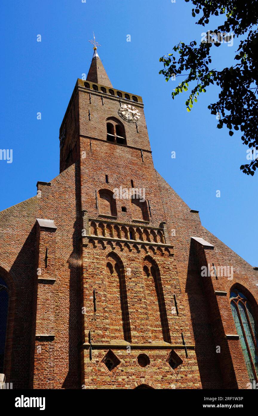 Church, Den Burg, Texel, Netherlands Stock Photo - Alamy