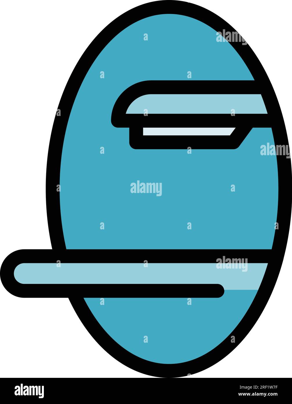 Medicine mri icon outline vector. Magnetic resonance. Medical scanner ...