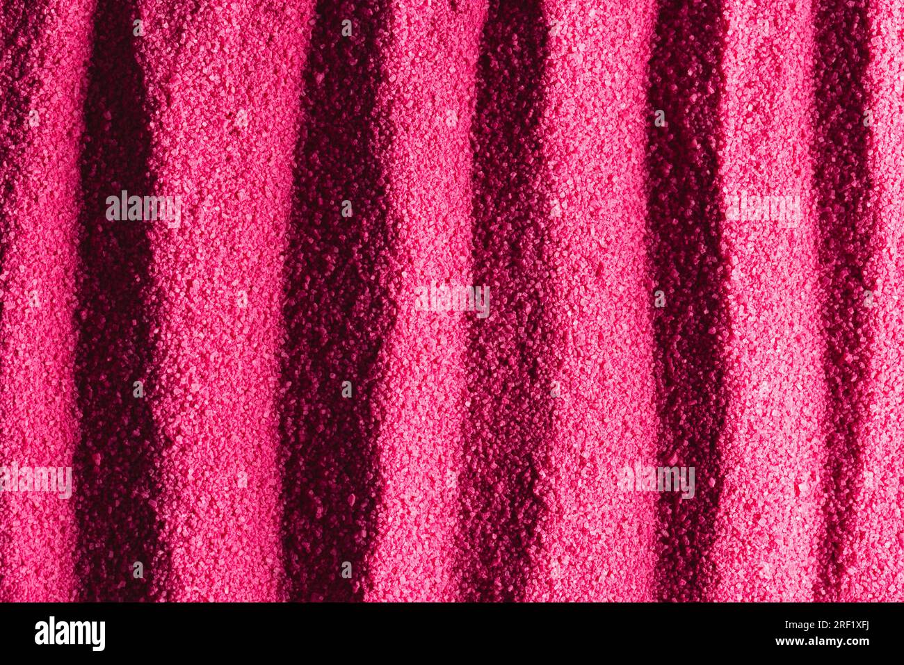 Close up of pattern of pink sand and copy space background Stock Photo ...