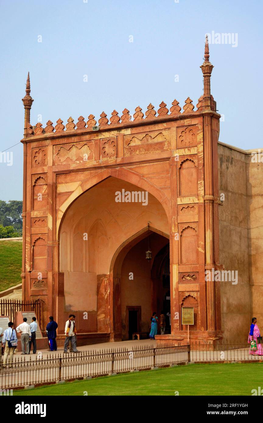 Red Fort, Agra, Uttar Pradesh, India Stock Photo - Alamy