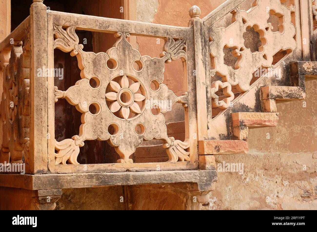 Balcony, palace complex, Deeg, Rajasthan, India Stock Photo - Alamy