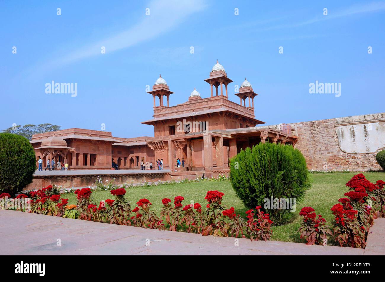 Diwan-i-Khas Garden and Audience Hall, Mughal City of Fatehpur Sikri ...