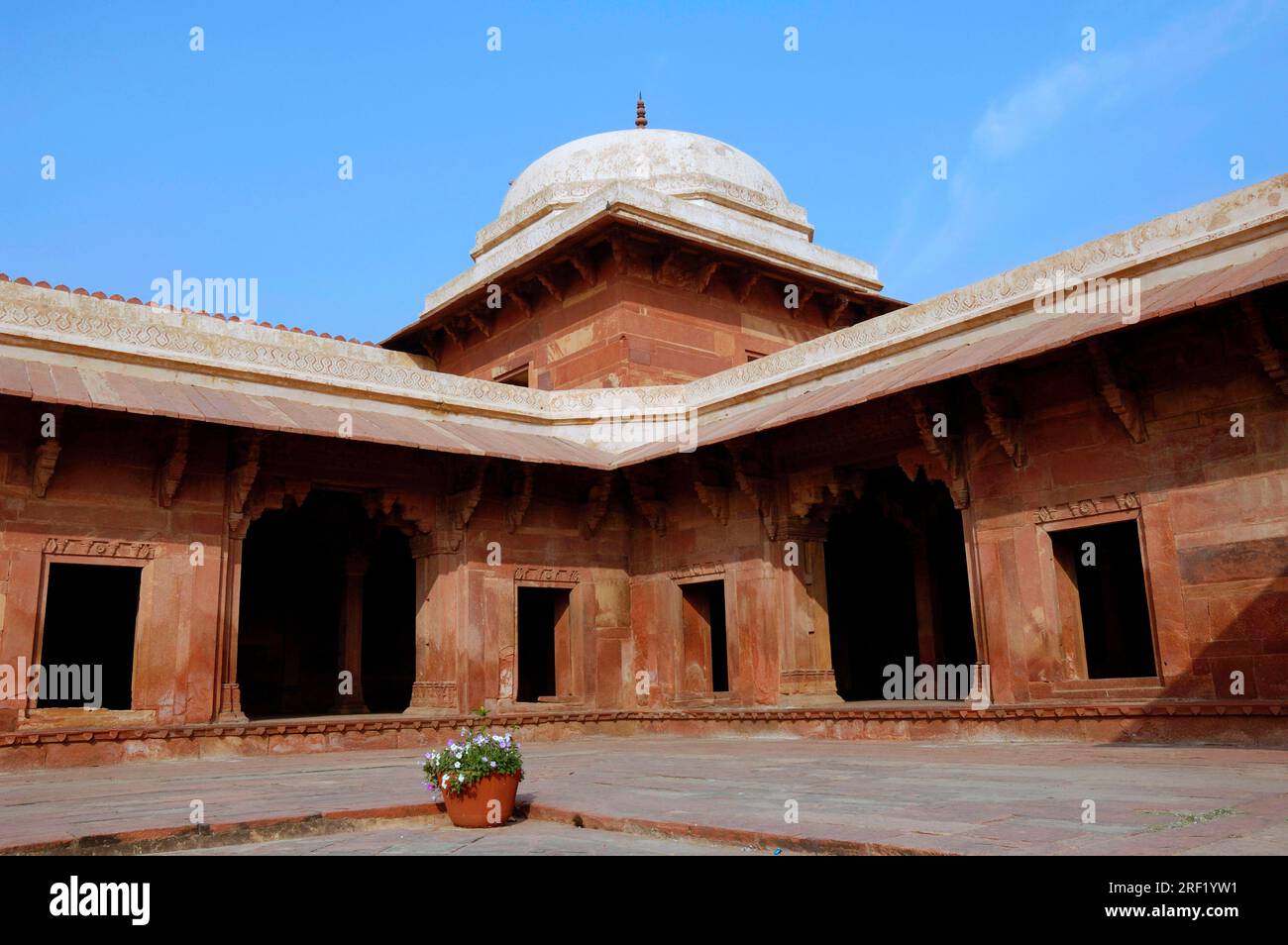 Palace of Jodh Bai, Mughal City of Fatehpur Sikri, Uttar Pradesh, India ...