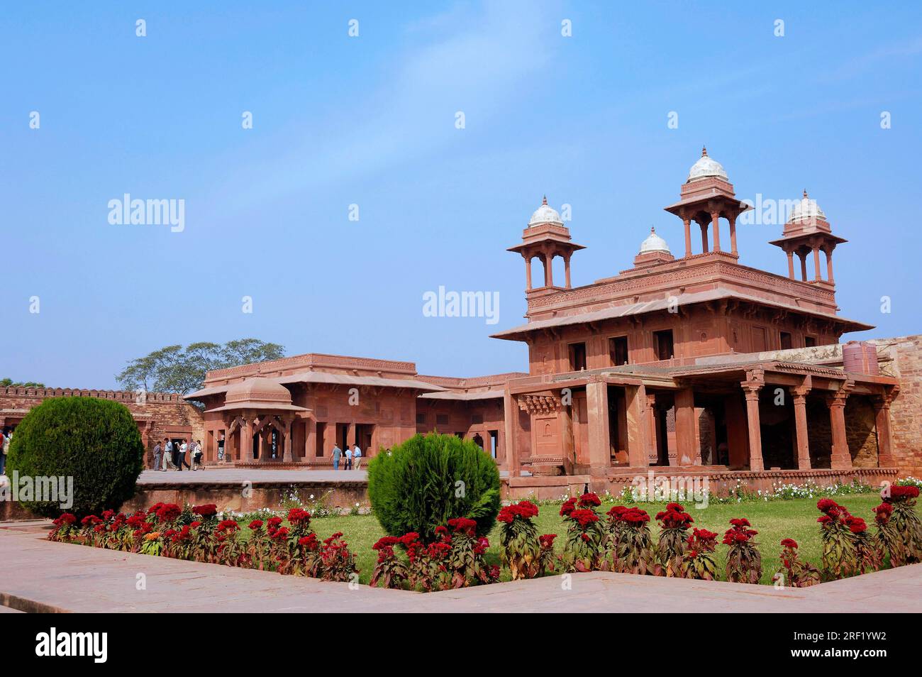 Diwan-i-Khas Garden and Audience Hall, Mughal City of Fatehpur Sikri ...