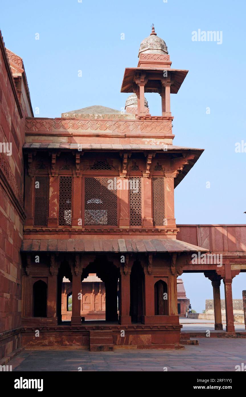 Palace complex, Birbals, Mughal city, built 1569-1585 under Emperor ...