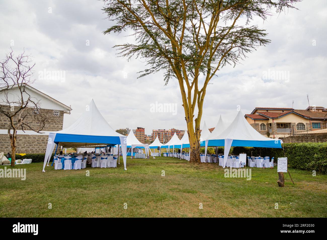 Pan Africa Christian University Wedding Gardens Reception Outdoors ...