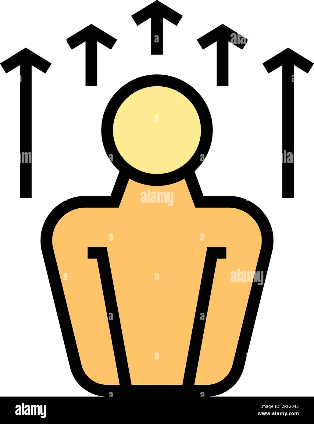 Lecture Speaker Icon Outline Vector Seminar Presentation Corporate