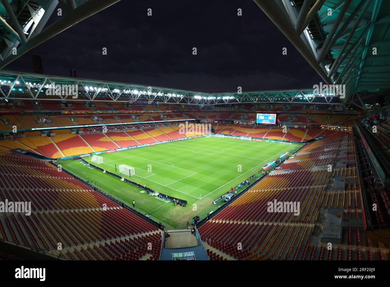A general view of the Brisbane Stadium before the FIFA Women's World ...
