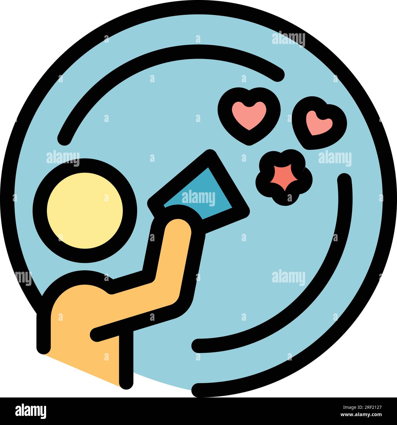 Social Share Icon Flat